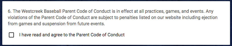 A Complete Youth Sports Registration Form Template - Jersey Watch